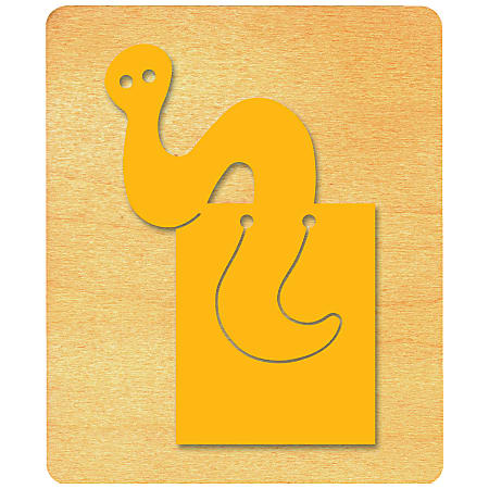 Ellison® Prestige® SureCut™ Large Die, Bookworm Bookmark