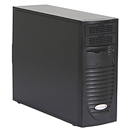 Supermicro SuperChassis 733i 500B Chassis Mid tower Black 6 x Bay 1 x ...