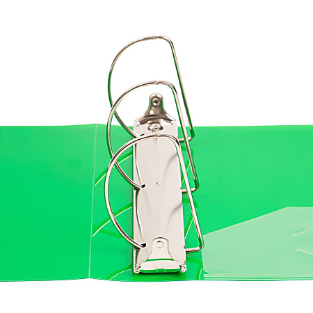 JAM PAPER 3 Ring Plastic Binder 4 inch Assorted 4Pack - Office Depot