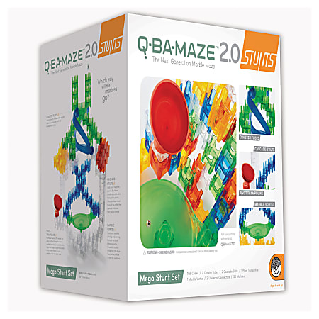 Mindware Q BA MAZE 2.0 Mega Stunt Set Grades 1 6 - Office Depot