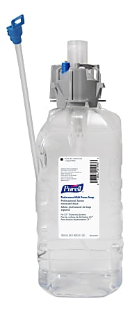 Purell Professional Foam Hand Soap Unscented 50.7 Oz Carton of 4 ...