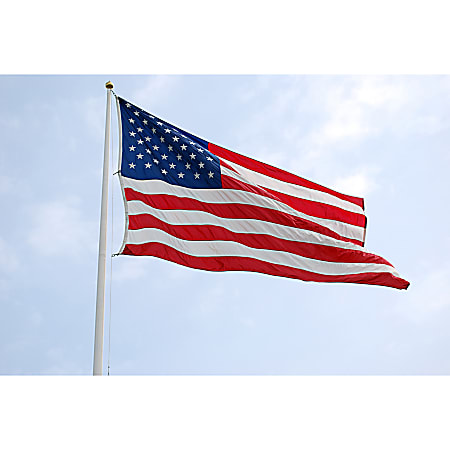Flagzone Durawavez Outdoor U.S. Flag 4 x 6 - Office Depot