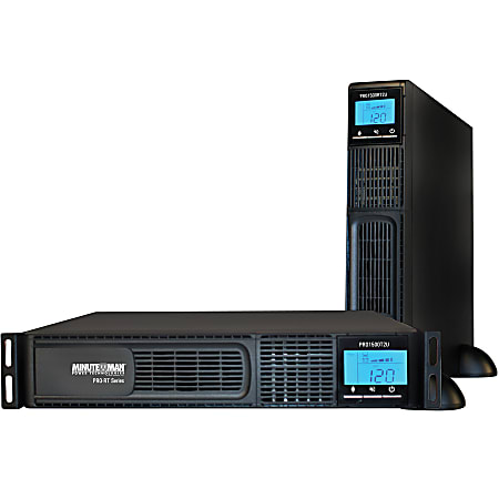 Minuteman PRO RT PRO1500RT2U 1500VA TowerRackWall Mountable UPS 2U ...