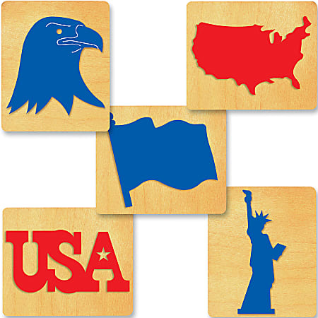Ellison Prestige SureCut Set Holidays Celebrations Large Patriotic 5 ...
