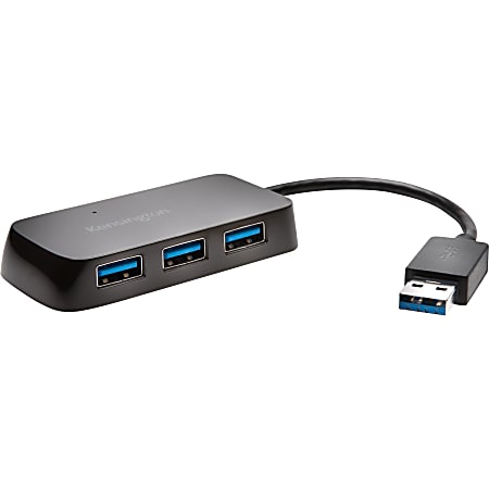 Kensington UH4000 USB 3.0 4 Port Hub Black USB External 4 USB Ports 4 ...