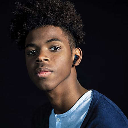 Jvc Riptidz True Wireless Bluetooth Earbuds With Charging Case Navy Haa Ta Office Depot