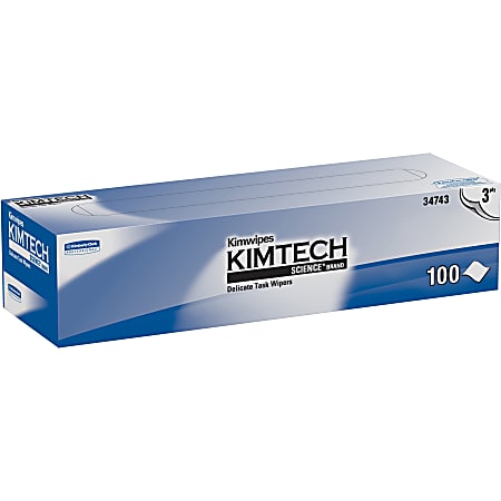 KIMTECH Delicate Task Wipers Pop Up Box For Laboratory Absorbent White ...