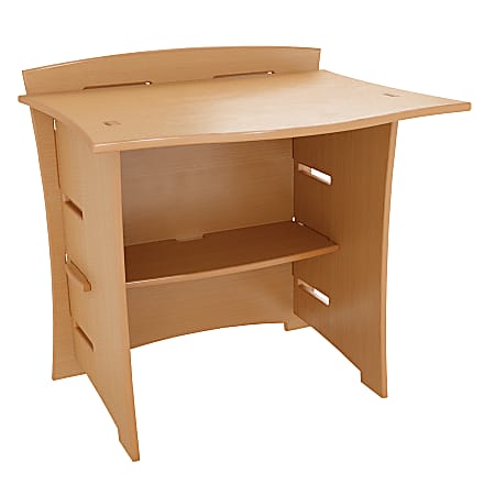 Legare Select Veneer 29 Desk Bridge Wheat - Office Depot