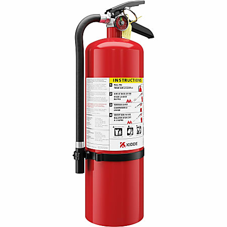 Kidde Pro 10 MP 1 Fire Extinguisher 10 lb Capacity A Common ...