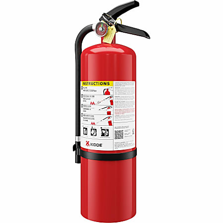 Kidde Pro 10 MP 1 Fire Extinguisher 10 lb Capacity A Common ...