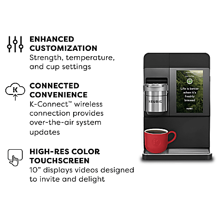 Keurig K 4500 Single Serve 250 Cup Commercial Coffee Maker Black ...