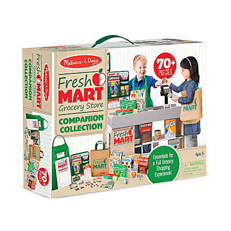 Melissa Doug Fresh Mart Grocery Store Companion Collection Multicolor ...