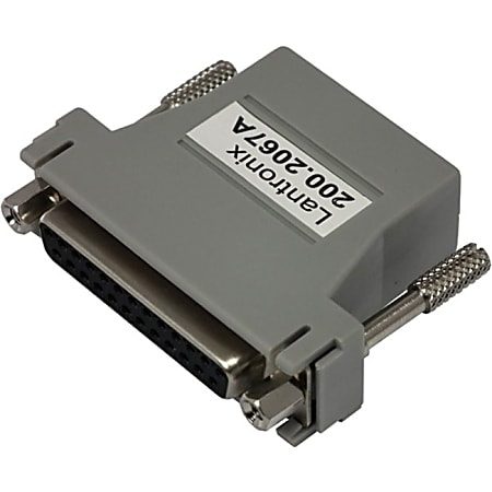 Lantronix RJ45 To DB25F DCE Adapter DB 25 Female RJ 45 Male - Office Depot