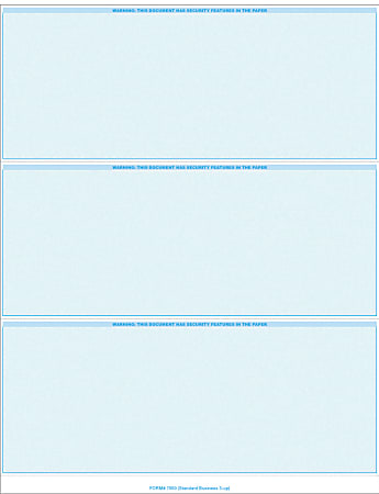 Office Depot Brand Business Check Refill Pack 1 Part Pack Of 300 ...