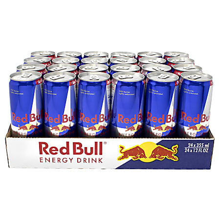 Red Bull Original Energy Drinks 12 Oz Pack Of 24 Cans - Office Depot