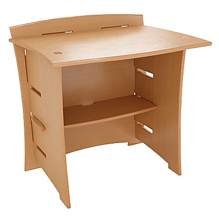 Legare Select Veneer 30 Desk Extension Wheat Office Depot