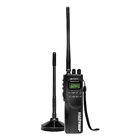 Cobra HH Road Trip Handheld CB Radio with Weather and SoundTracker For ...