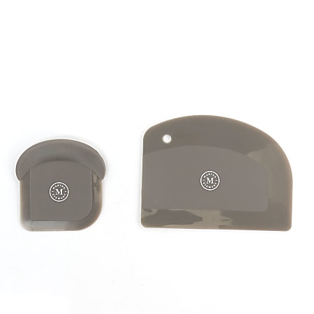 Martha Stewart Polymer Scrapers Gray Set Of 2 Scrapers - Office Depot