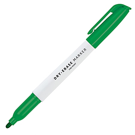 Office Depot Brand Dry Erase Marker Set Fine Point 100percent Recycled ...