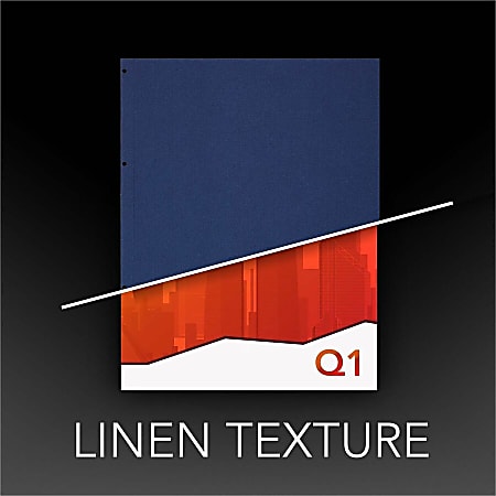 GBC Linenweave Binding Covers 8 34 x 11 14 Navy Blue Box Of 50 - Office ...