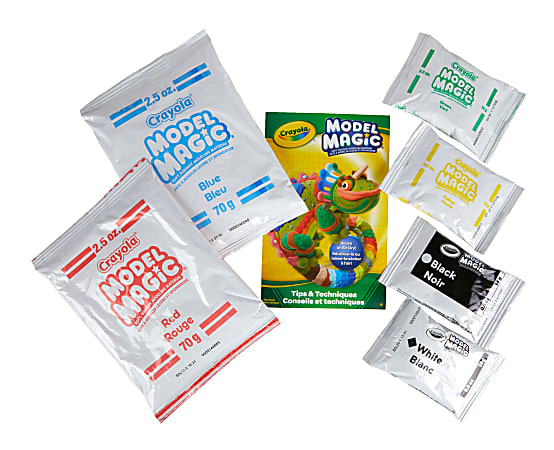 Crayola Model Magic Custom Variety Modeling Compounds Assorted Colors ...