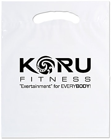 Custom Promotional Oxo Reusable Die Cut Bag 9 x 12 x 2 - Office Depot