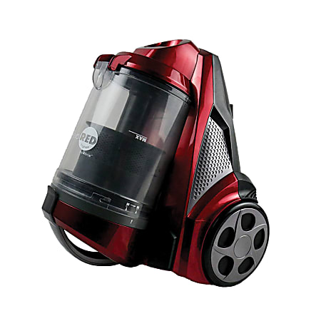 Atrix AHC RR Revo Red Bagless HEPA Canister Vacuum - Office Depot