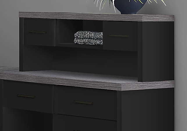 Monarch Specialties Jade 63 W L Shaped Computer Desk With 59 W Return ...