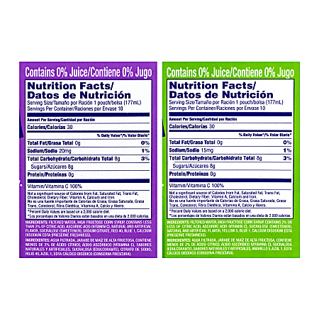 Kraft Kool Aid Jammers Juice Pouch Variety Pack 6 Oz Pack of 40 Pouches ...