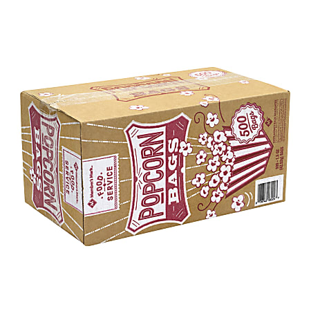 National Brand Popcorn Bags Pack Of 500 - Office Depot