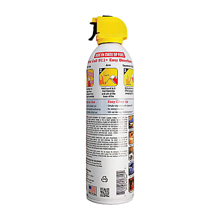 Fire Gone Fire Suppressant 16 Oz - Office Depot