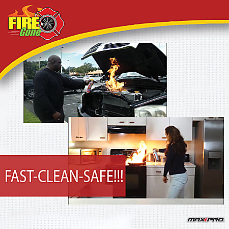 Fire Gone Fire Suppressant 16 Oz - Office Depot