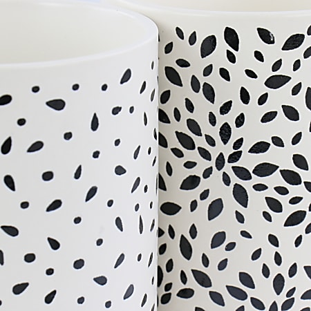 Mr. Coffee Dutton Springs Stoneware Mug Set 19 Oz White Set Of 4 Mugs ...