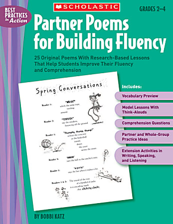 Scholastic Fluency Partner Poems - Office Depot