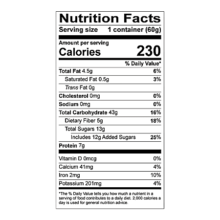 Modern Oats Premium Oatmeal Cups Vermont Maple 2.11 Oz Pack Of 12 Cups ...