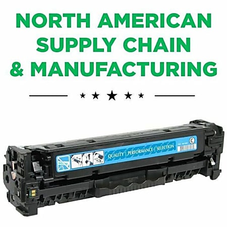 MSE Remanufactured Cyan Toner Cartridge Replacement For HP 304A CC531A ...