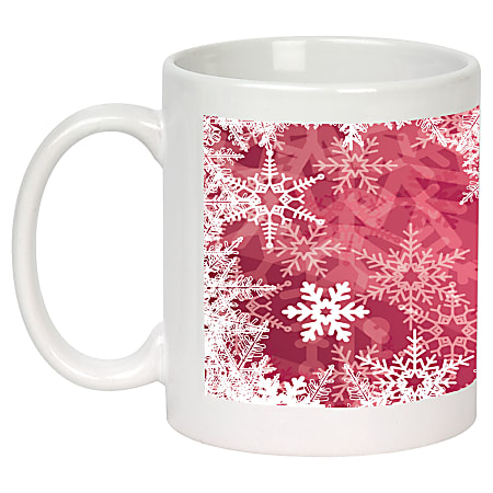 Custom Full Color Ceramic Mug 11 Oz White - Office Depot