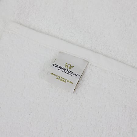 1888 Mills Crown Touch Cotton Washcloths 13 x 13 White Case of 300 ...