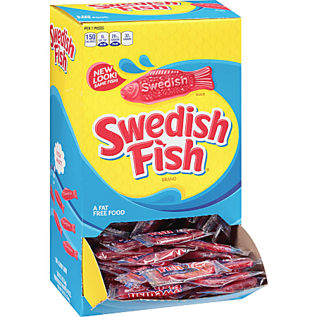 Swedish Fish 46.5 Oz. Box Of 240 - Office Depot