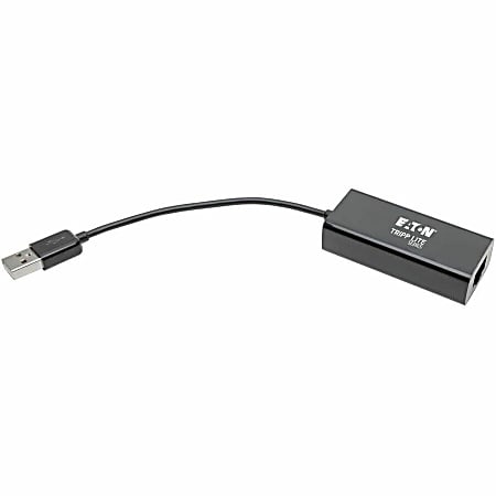 Eaton Tripp Lite Series USB 2.0 Hi Speed to Gigabit Ethernet NIC ...