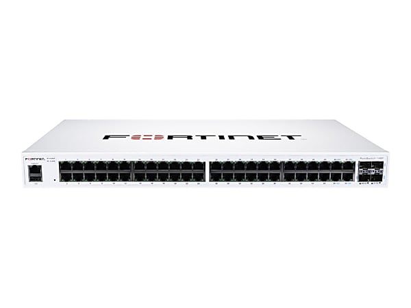 Fortinet FortiSwitch 148F Switch managed 48 x 101001000 4 x 10 Gigabit ...