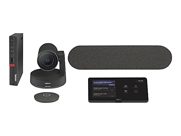 Logitech Medium Room Solution Powered by Lenovo ThinkSmart Edition Tiny ...