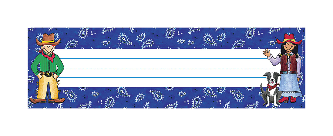 Barker Creek Single Sided Desk TagsBulletin Board Signs 12 x 3 12 ...