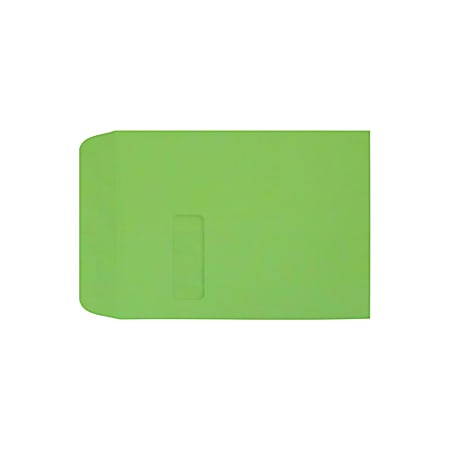LUX 9 12 Open End Window Envelopes Top Left Window Self Adhesive ...