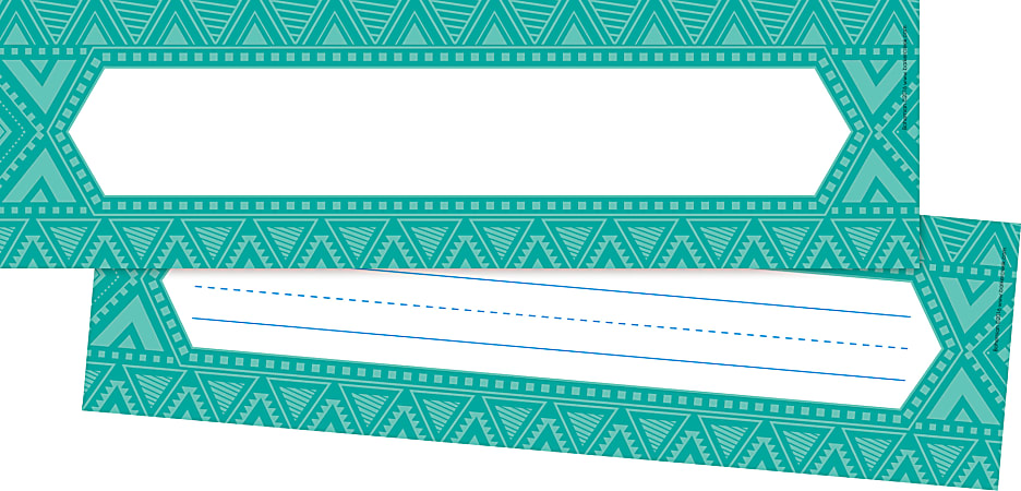 Barker Creek Double Sided Desk TagsBulletin Board Signs 3 12 x 12 ...