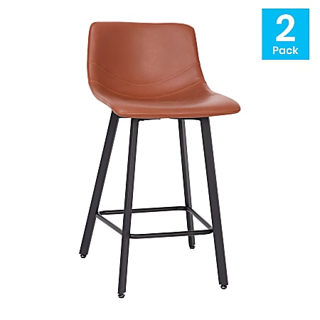 Flash Furniture Caleb Modern Armless Commercial Grade Counter Height ...