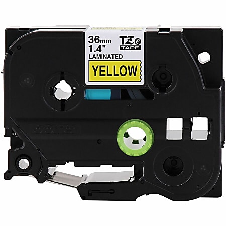 Brother P Touch TzeS661 Strong Adhesive Laminated 1 12in x 26.2ft 36mm ...