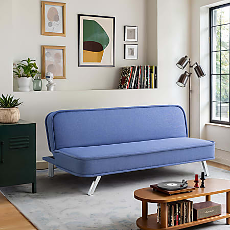 Lifestyle Solutions Turlock Convertible Futon 66.1 W x 33.1 D x 29 H ...