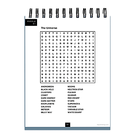 TF Publishing Word Search Puzzle Pad Books Set Of 2 Books - Office Depot