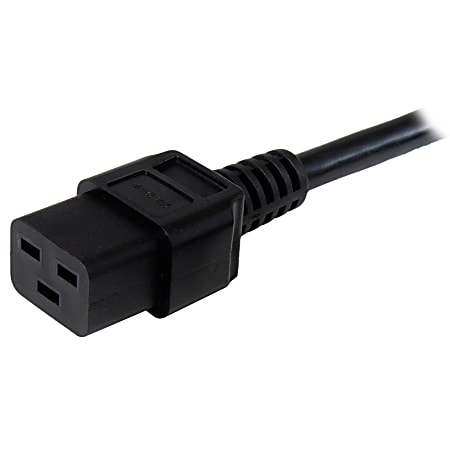 StarTech.com 6 ft Heavy Duty 14 AWG Computer Power Cord NEMA 5 15P to ...